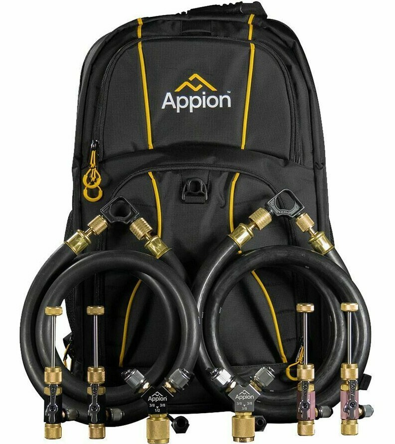 Appion MEGAFLOW VACUUM SPEED KIT SPDKIT-V Includes Hose, Valve Core ...