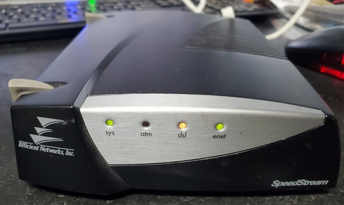 SpeedStream 5260 Ethernet ADSL DSL bridge Modem Efficient Networks Inc ...