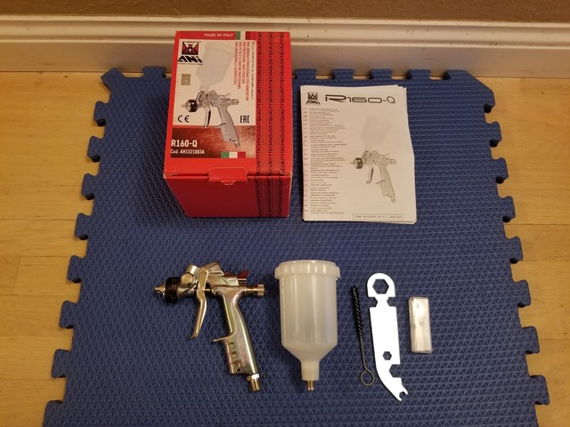 ANI R160-Q .8mm Mini Auto Car Spray Gun Made in Italy HPS for sale ...