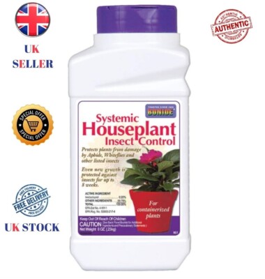 Bonide Systemic Insect Control 8 oz Granules - Indoor & Outdoor Plant ...
