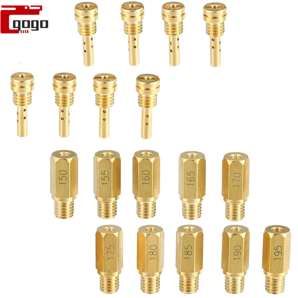 Carburetor Main Jets & Pilot Jets Slow Jets for Keihin FCR Carburetor ...