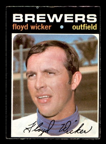 1971 OPC O-Pee-Chee Baseball #97 Floyd Wicker EX *e1 | eBay