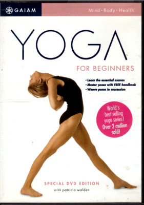 Gaiam Yoga Journals Yoga for Beginners (DVD) w/ Yoga Practive Guide ...
