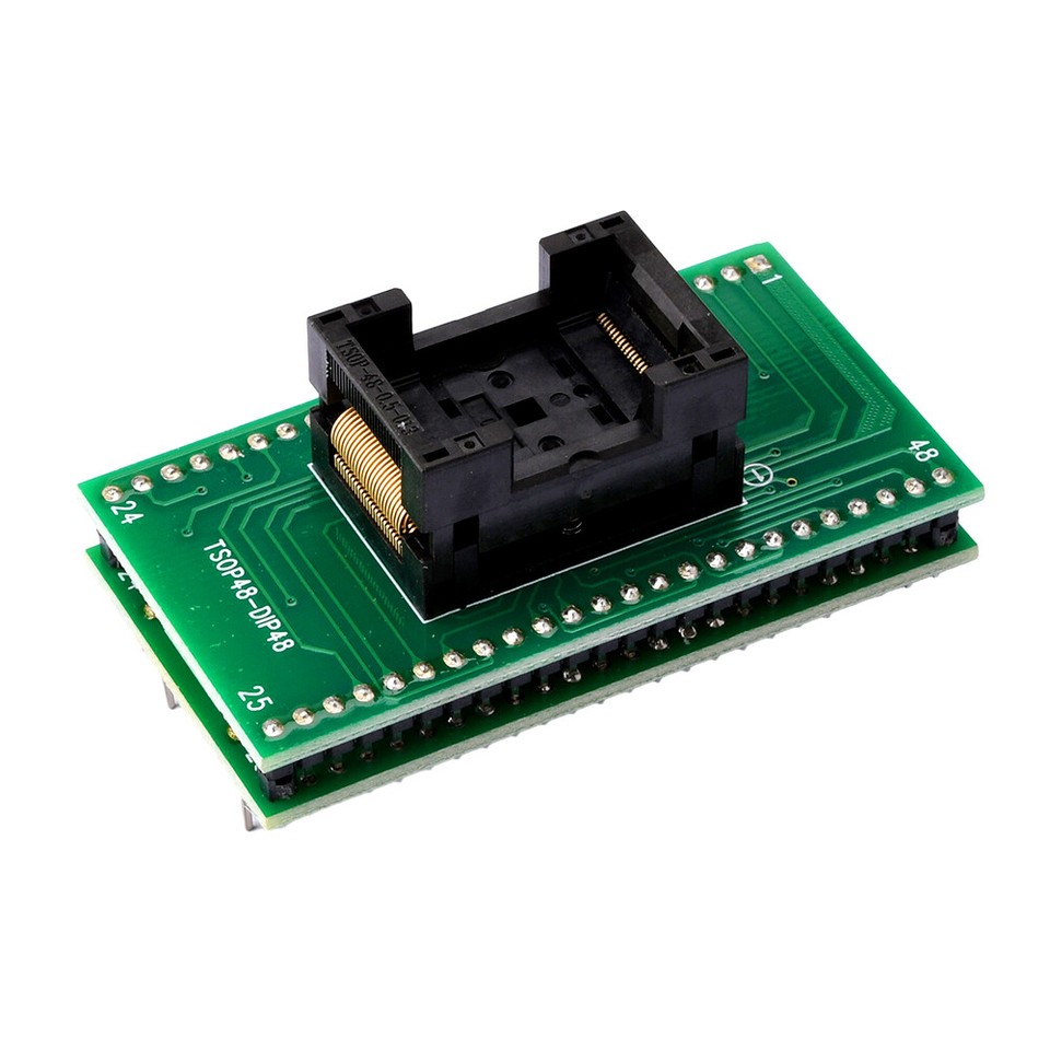 TSOP48 to DIP 48 SA247 IC Programmer Adapter TSOP 48 Chip Test Socket ...