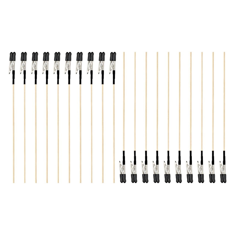 20Pcs Alligator Clip Sticks for Airbrush Hobby Spraying DIY Lightweight ...