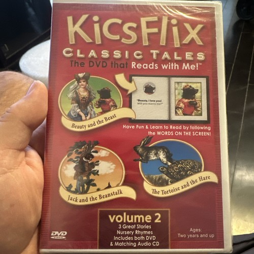 KicsFlix CLASSIC TALES VOL 4 Learn to Read Stories DVD & Audio CD NEW ...