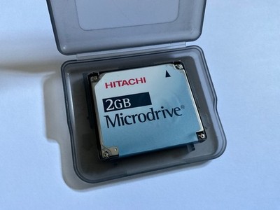 1pcs 2gb HITACHI Microdrive Compactflash CF TYPE II memory card NIKON ...