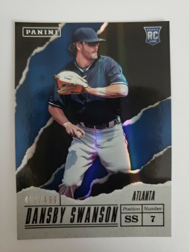 2017 Panini Father's Day - Dansby Swanson #65 /499 (RC) for sale online ...