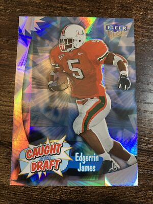 1999 Fleer Ultra #10CD Edgerrin James RC Caught in the Draft Colts ...