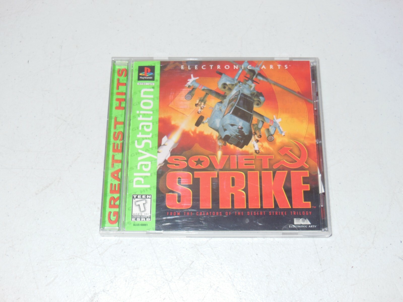 Soviet Strike Ps1 Cover Art