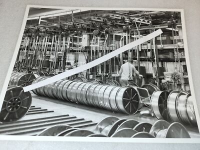 Vintage Acme Interlake Steel Mill Plant View Industrial Photo 8X10 #36 ...