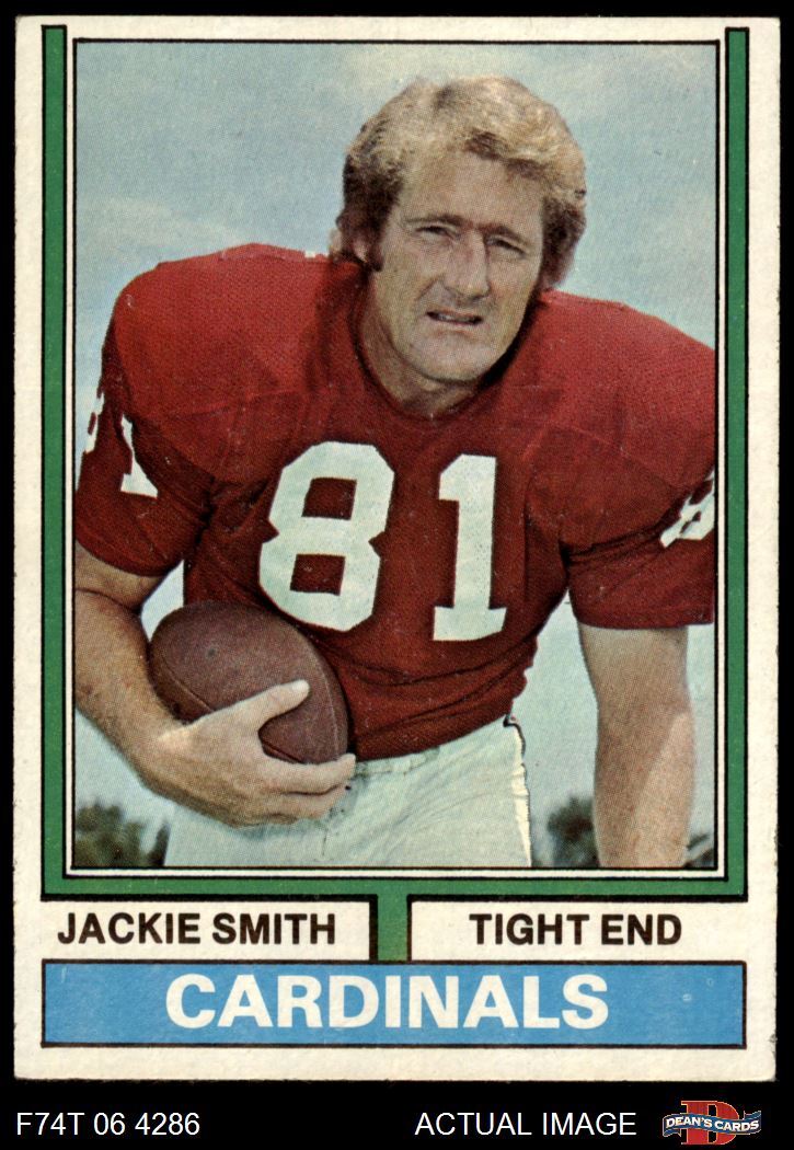 1974 Topps #485 Jackie Smith Cardinals-FB HOF 5.5 - EX+ | eBay