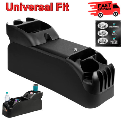 Universal Car Center Console Cup Holders Large Vans Suv Storage ...