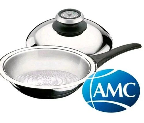 AMC Bratpfanne 24 cm - 2.0 Liter HotPan mit abnehmbarem Stielgriff ...