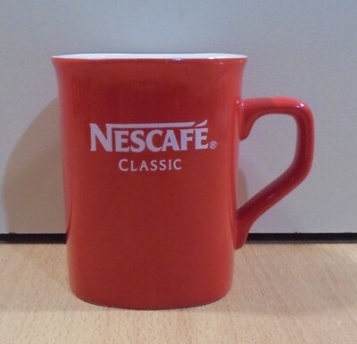 NESTLE NESCAFE COFFEE ADVERTISIGN CERAMIC MUG | eBay