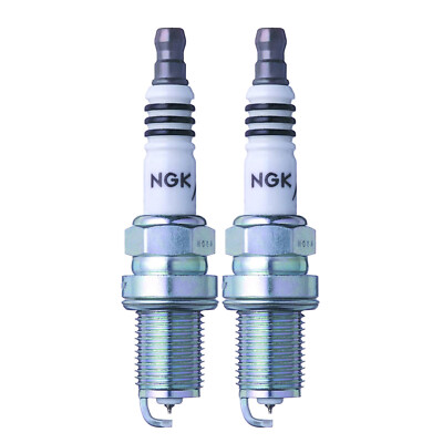 NGK Iridium IX Spark Plug Set (2 Pieces) 6637 For Honda 600 Indian ...