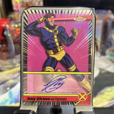 2025 Topps Finest X-Men '97 Ray Chase Cyclops Auto Autograph #VA-RC 1: ...