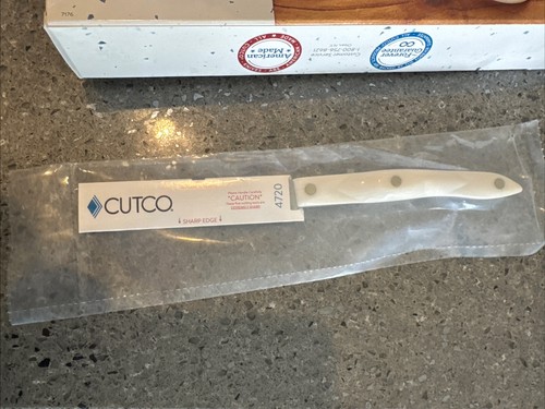 New High Quality Cutco 4" Paring Knife 4720 KS Cutco Forever Gaurantee ...