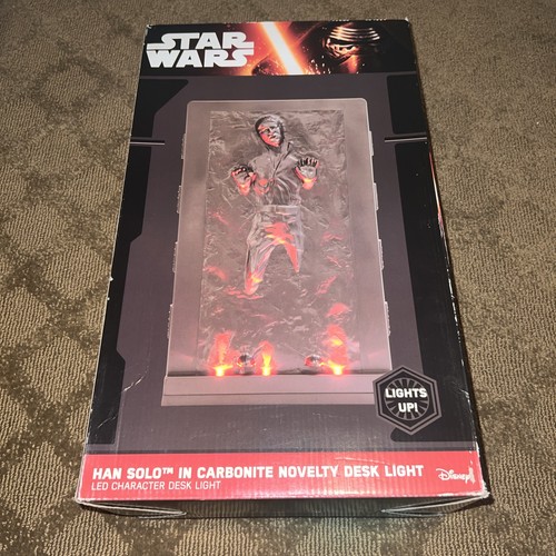 Star Wars Han Solo IN CARBONITE 3D Sculpted LED Novelty Desk Light 18 ...