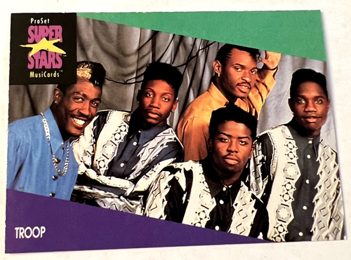 1991 ProSet Super Stars MusiCards Rock Express #139 Troop | eBay