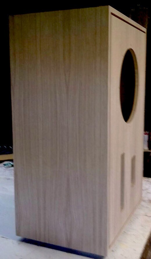 Altec 620 Cabinets Baltic Birch Red Oak Veneer 604 Model 17 18 WILL ...