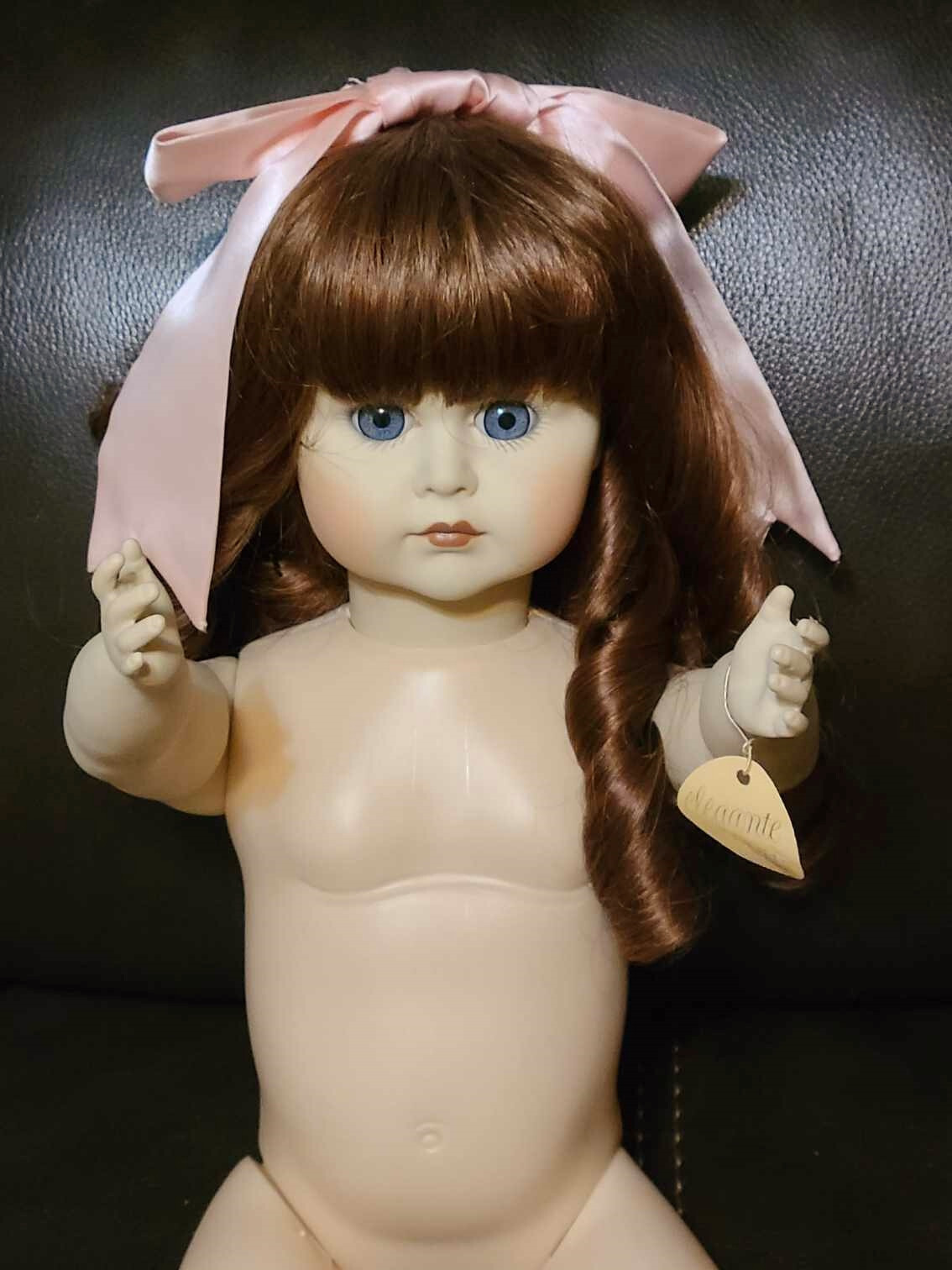 1985 Elegante Dolls By Dakin Mein Liebling Curls Reddish Brown Hair ...