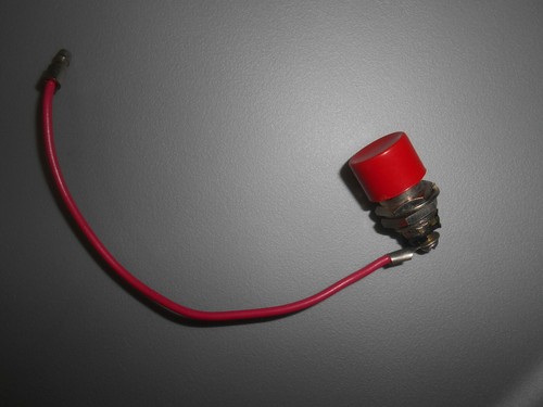 NOS Motorcycle Electric Start Stop On Off Red Button Kill Switch #1717 ...