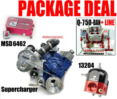 TORQSTORM SUPERCHARGER SYSTEM FORD CLEVELAND 351C ARP-K-FD351C COMBO ...