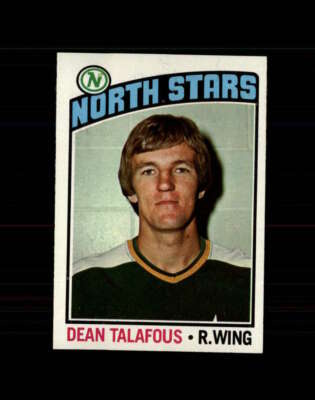 1976 Topps Hockey #103 Dean Talafous STARX 8 NM/MT CS68568 | eBay