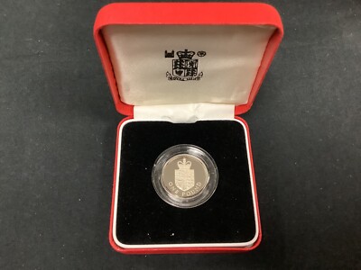 1988 Royal Shield One Pound Silver Proof Coin! | eBay