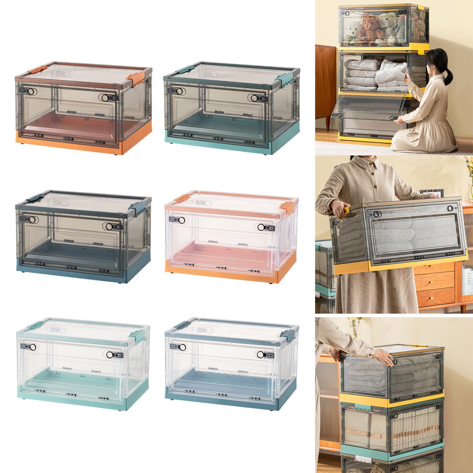 Folding Storage Box Bucket Organizer Toy Storage Bins Organizer for ...