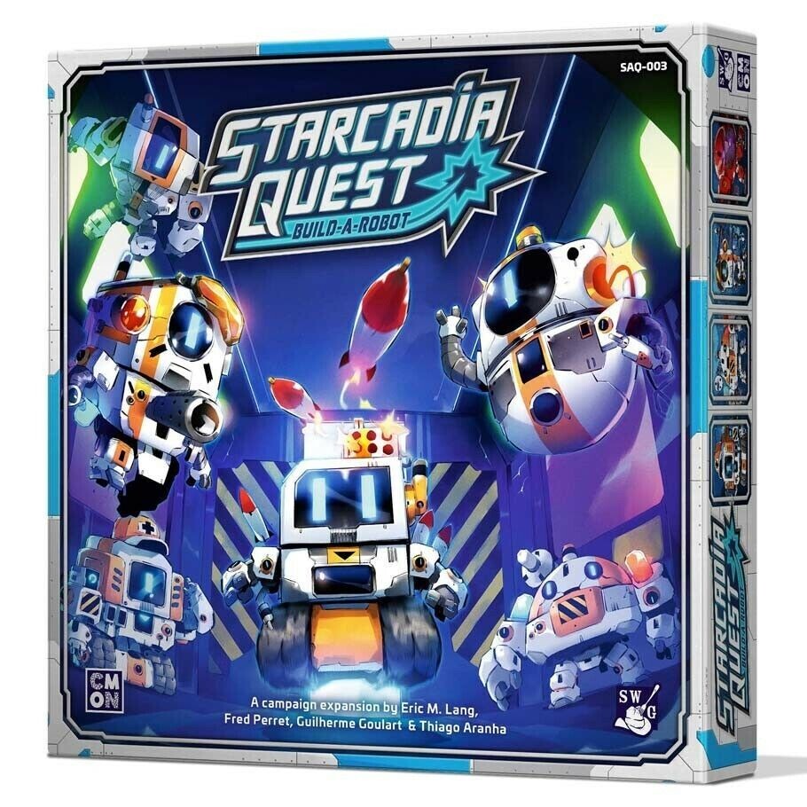 Starcadia Quest: Build-A-Robot Expansion CMON (New/Sealed)