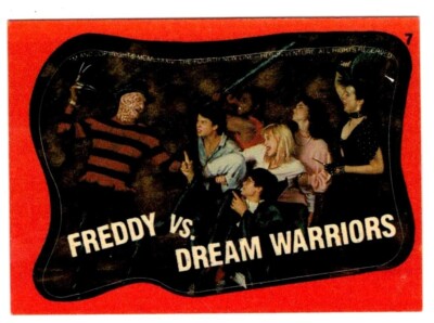 1988 Topps Fright Flicks Sticker # 7 Freddy Krueger (ex-mt) | eBay