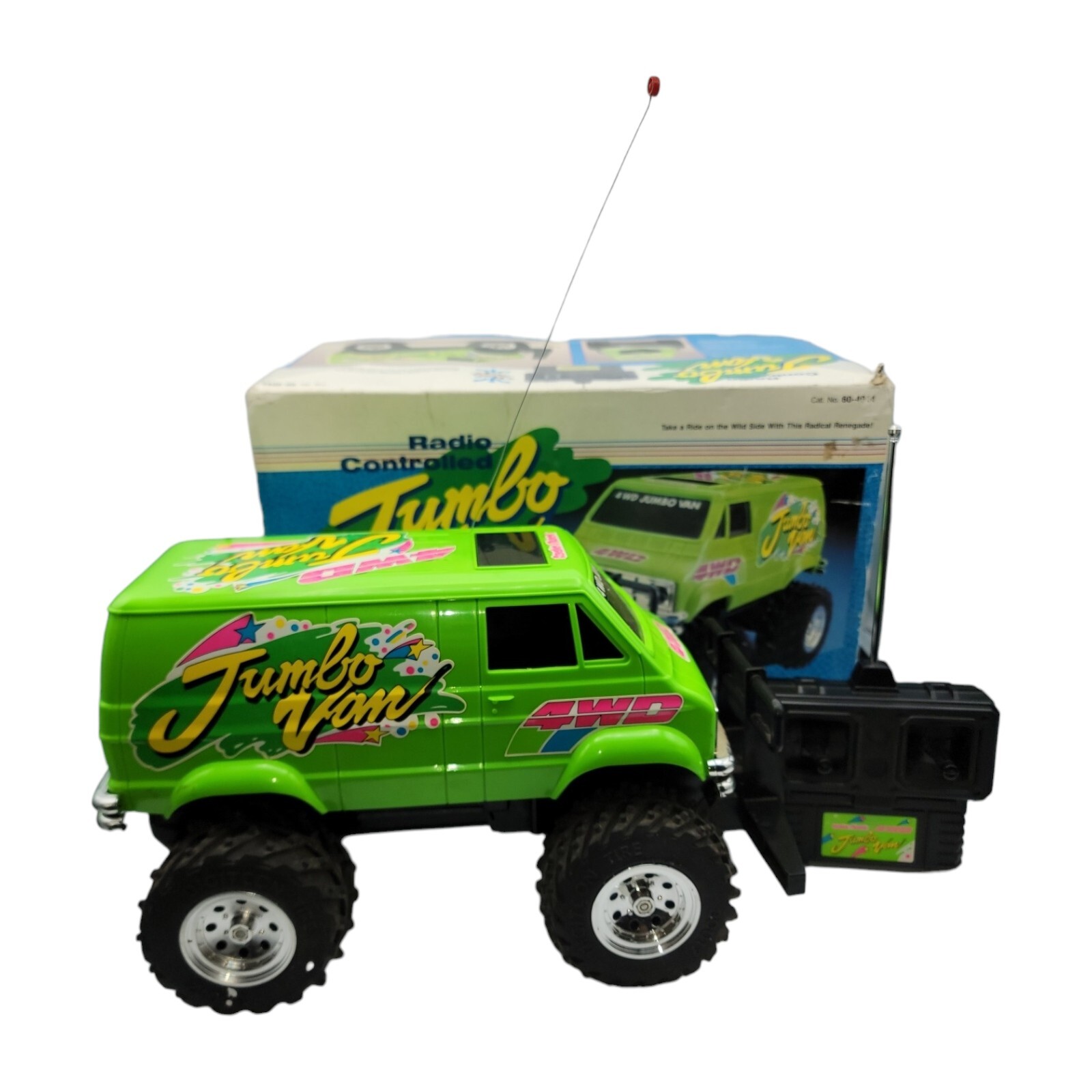 Vintage Radio Shack JUMBO VAN Remote Control Buggy 1980’s RC Car w/ Box ...