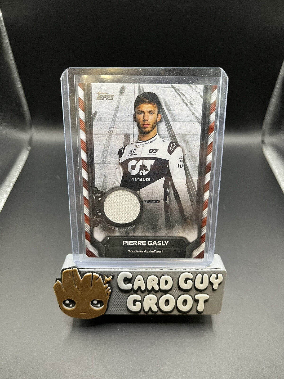 2021 Topps Formula 1 F1 Pierre Gasly Firesuit Relic SP #F1R-PG White ...