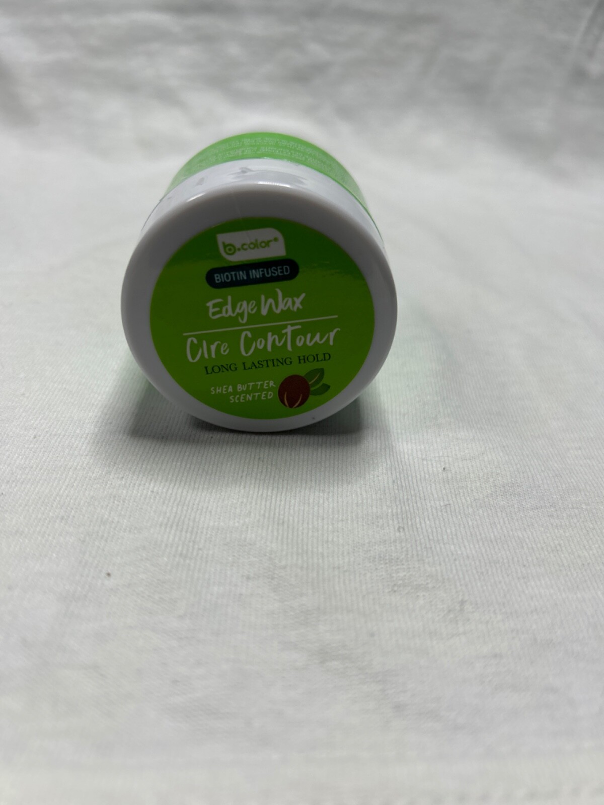 b•color Edge Wax Biotin Infused Edge Wax SHEA BUTTER Scented New | eBay