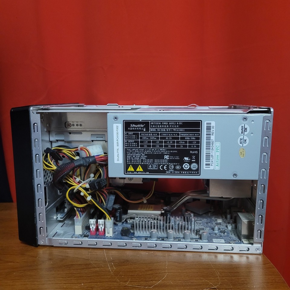 Shuttle XPC Cube SH61R4 Mini ITX PC i5-2400 8GB RAM 500GB HDD Windows ...