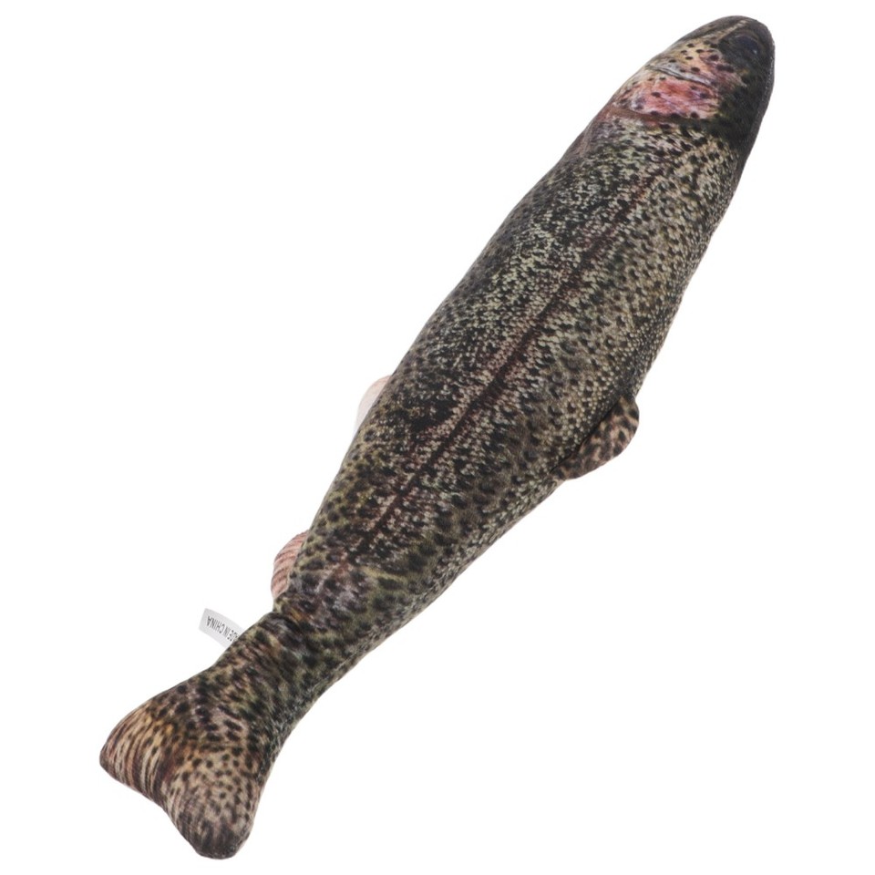 Fish Shape Plush Pillow: Soft And Realistic Stuffed Fish Toy For Kids ...