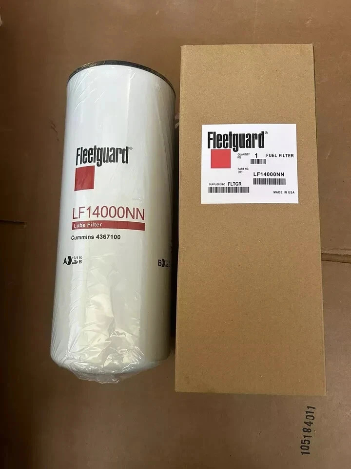6 Pack Fleetguard LF14000NN Oil Filter Cummins ISX 4367100 Genuine FAST ...
