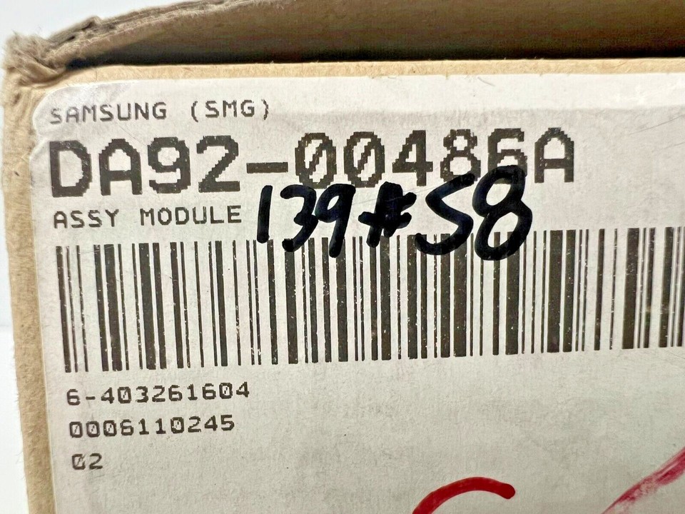 Genuine OEM Samsung Refrigerator Electronic Control Board DA92-00486A ...