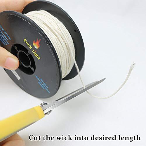 Zinc Core Candle Wick 225ft Spool Specialize for Votive or Container ...