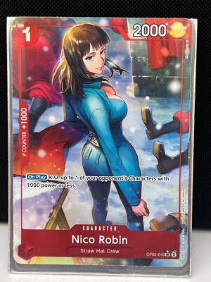 OP05-010 Nico Robin NM Englisch One Piece Trading Card | eBay.de