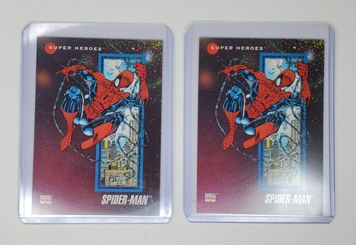 SPIDER-MAN Prototype Card #1 1992 Marvel Universe Series 3 Impel Promo ...