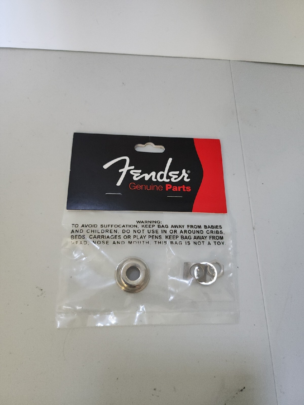 New FENDER CHROME TELECASTER FERRULE JACK P/N 099-1941-000 MADE IN USA ...