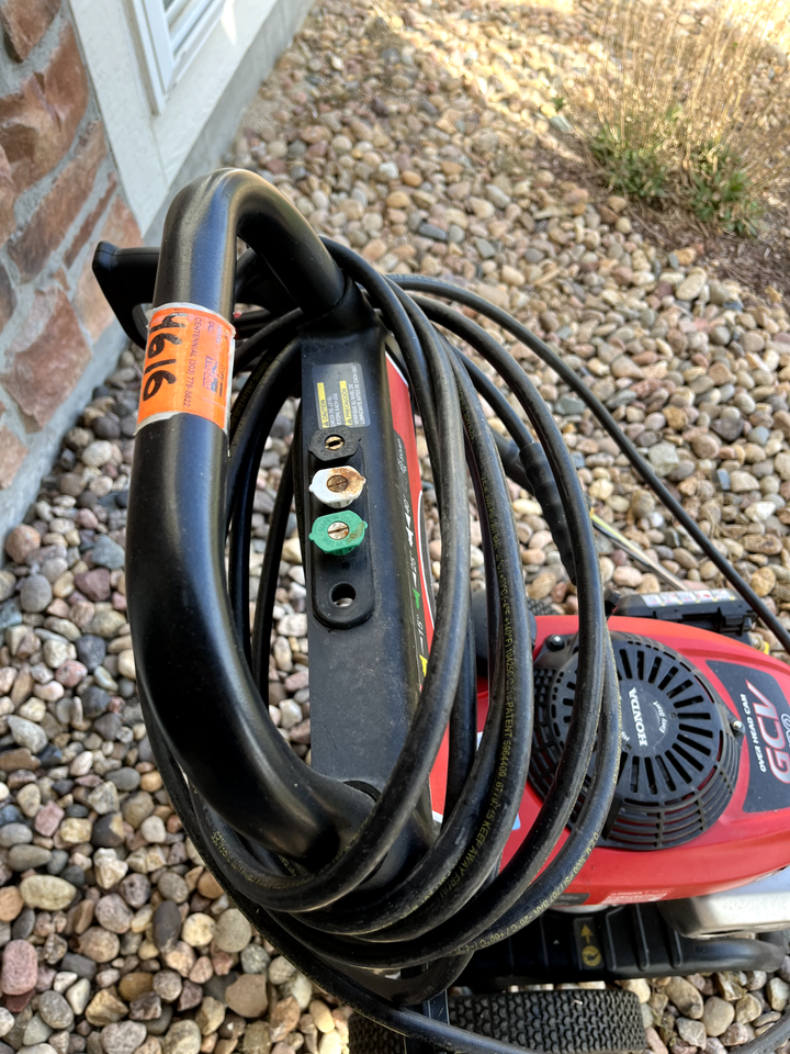 Simpson / Honda GCV 190 Gasoline Powered Pressure Washer **Engine ...