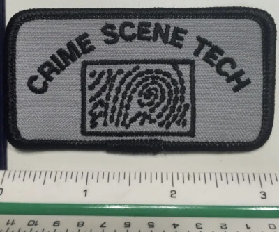 CRIME SCENE TECH. Collectable patch / Public Safety | eBay