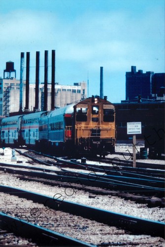 Atchison Topeka & Santa Fe ATSF 1426 EMD SW9 21st St Chicago ILL 5-24 ...