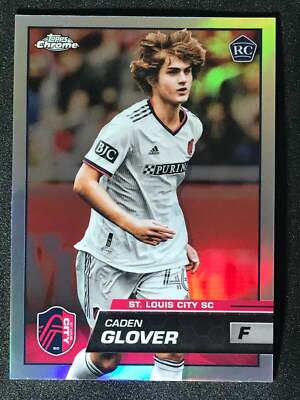 2023 Topps Chrome MLS Refractor #194 Caden Glover RC - St. Louis | eBay