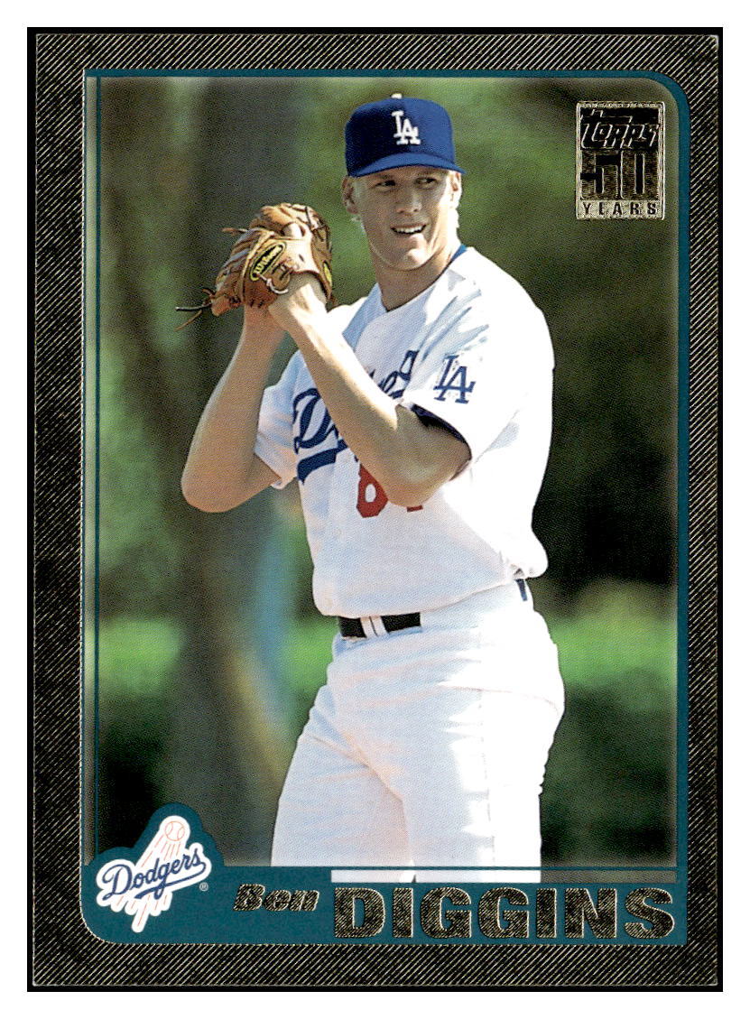 Ben Diggins 2001 Topps Traded & Rookies T162 SN2001 Gold | eBay