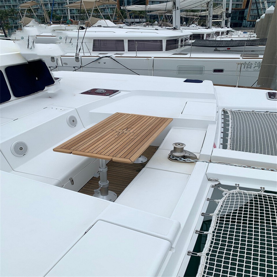 Boat Rectangular Folding Teak Table Top Two Wing 4 Sizes Marine Boat RV ...